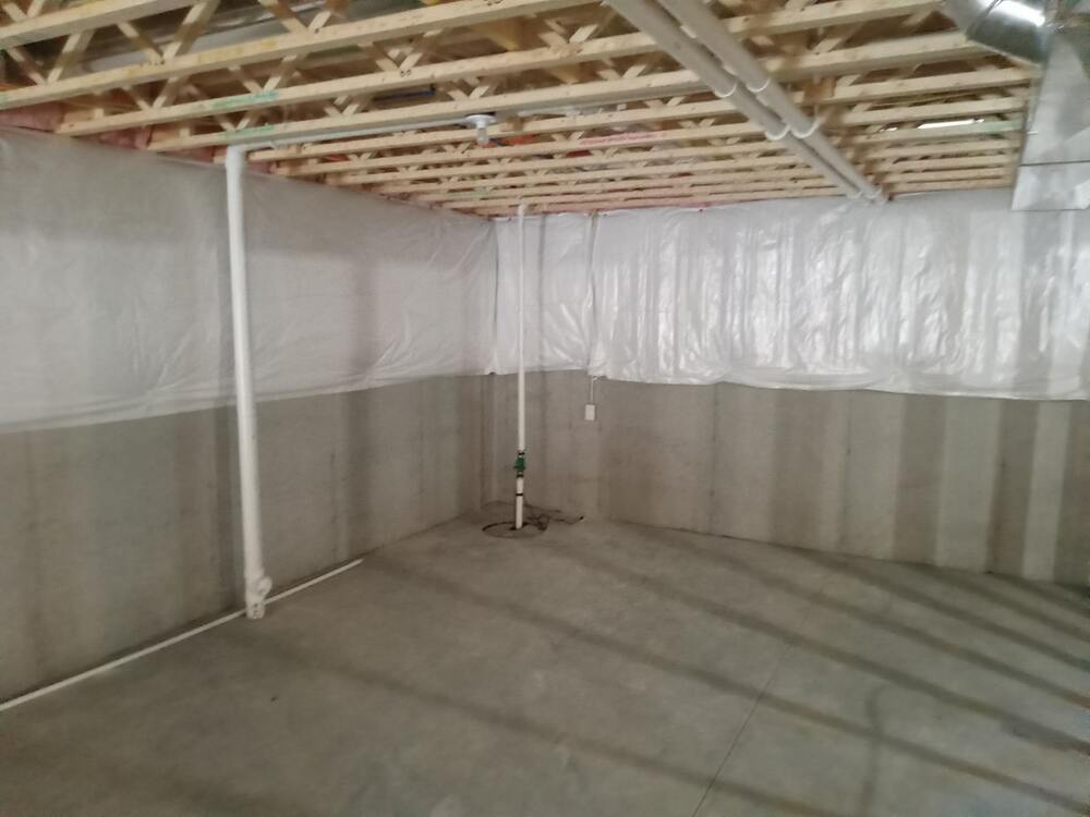 Built Up A Sub Floor In Basement A Guide To Under Garden Basement