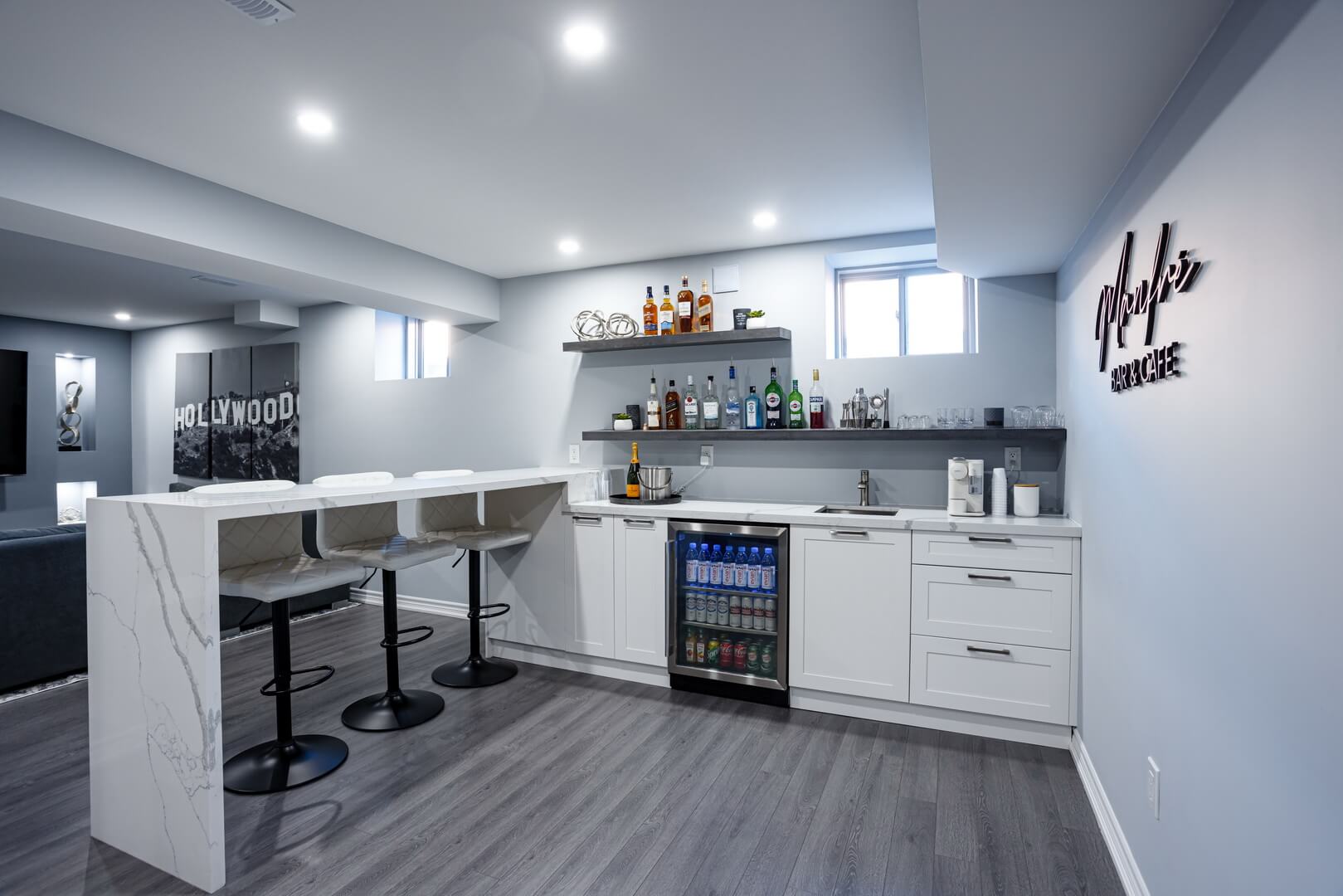 Basement Renovation Portfolio Toronto l Photo Gallery l RenoDuck